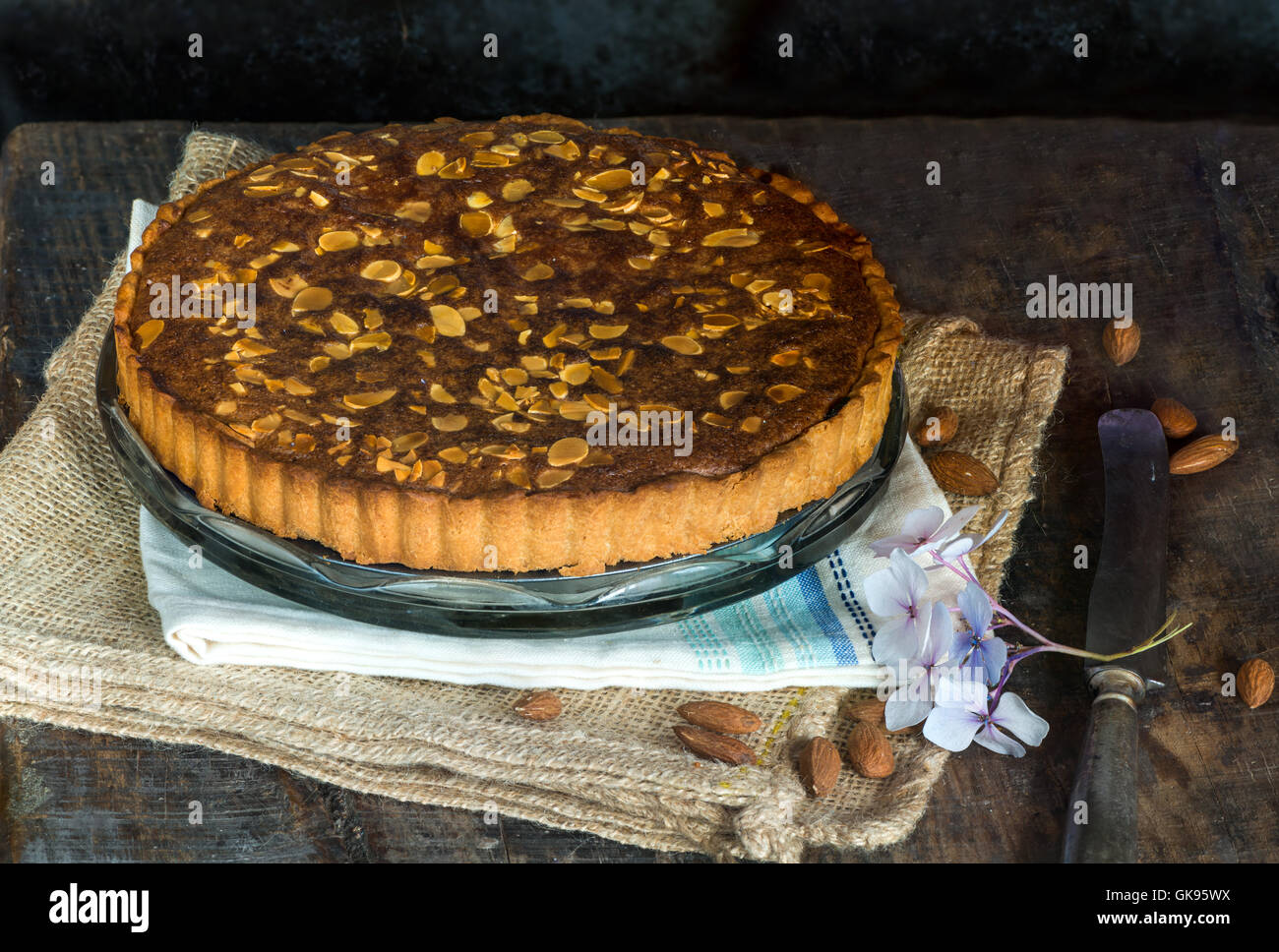 Traditional english bakewell tart hi-res stock photography and images ...