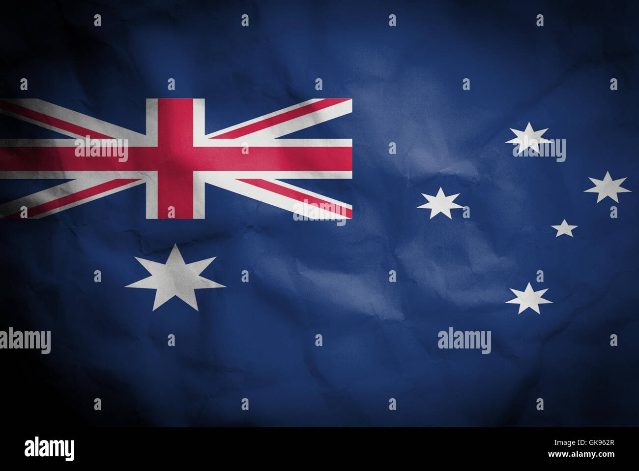 crinked paper background with blending Australia flag Stock Photo - Alamy