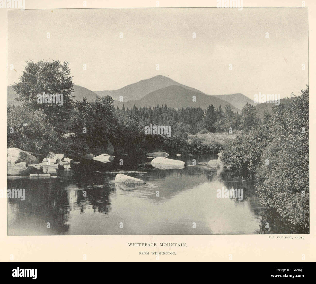 Map of whiteface hi-res stock photography and images - Alamy