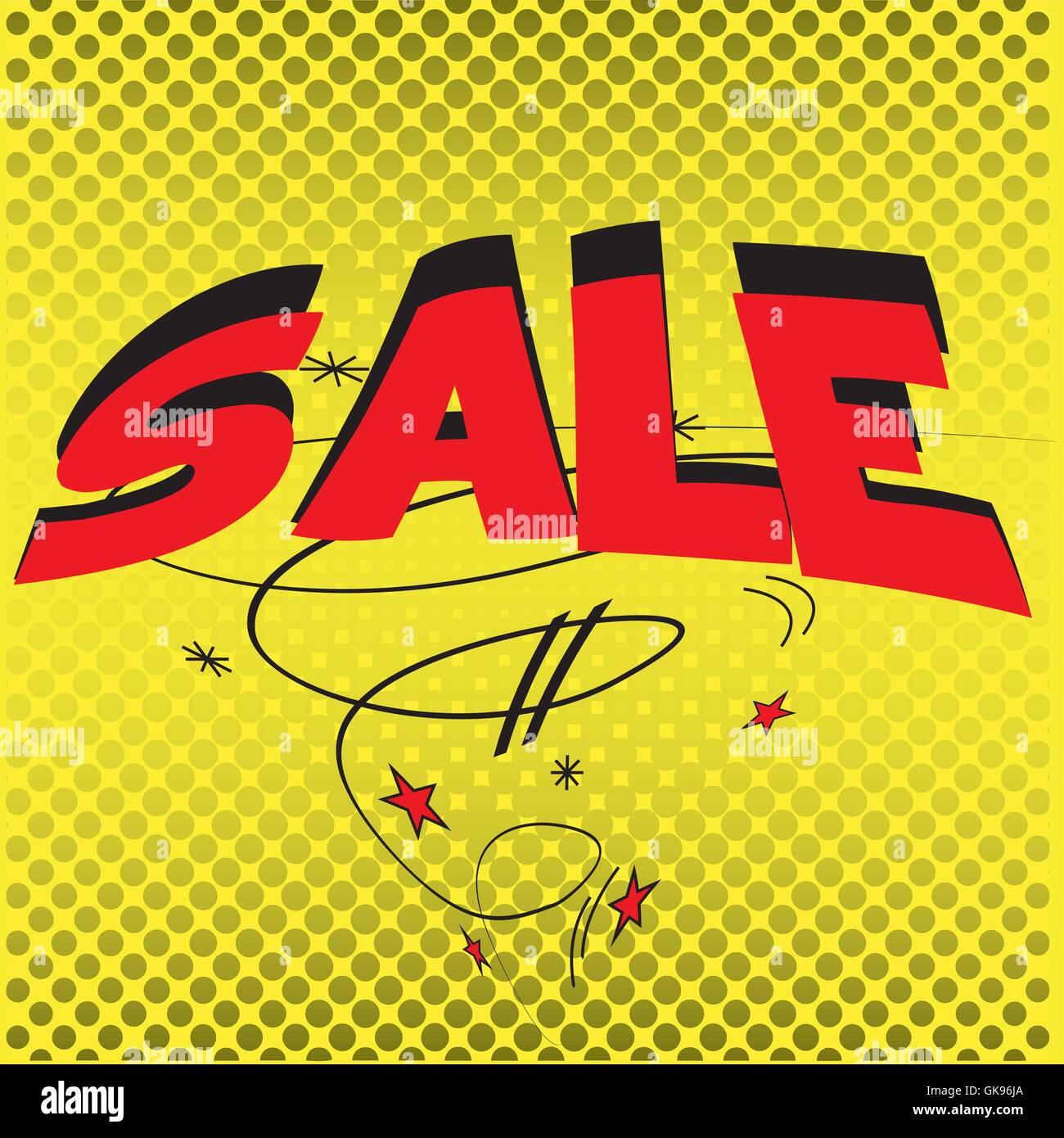 Comic sales, Vector illustration Stock Vector Image & Art - Alamy