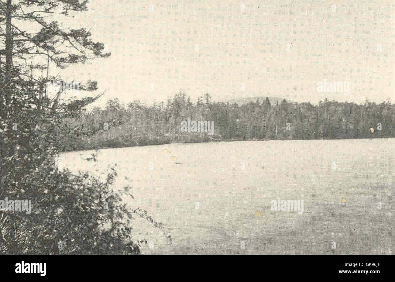 Map Of Raquette Lake High Resolution Stock Photography and Images - Alamy