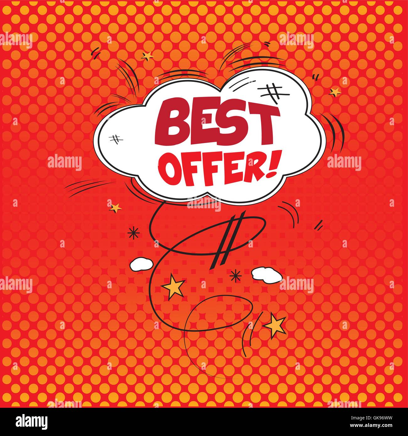 Comic sales, Vector illustration Stock Vector Image & Art - Alamy