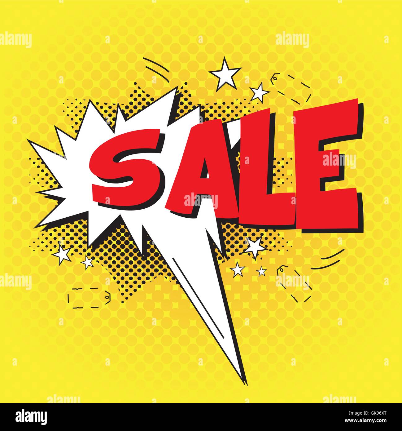 Comic sales, Vector illustration Stock Vector Image & Art - Alamy