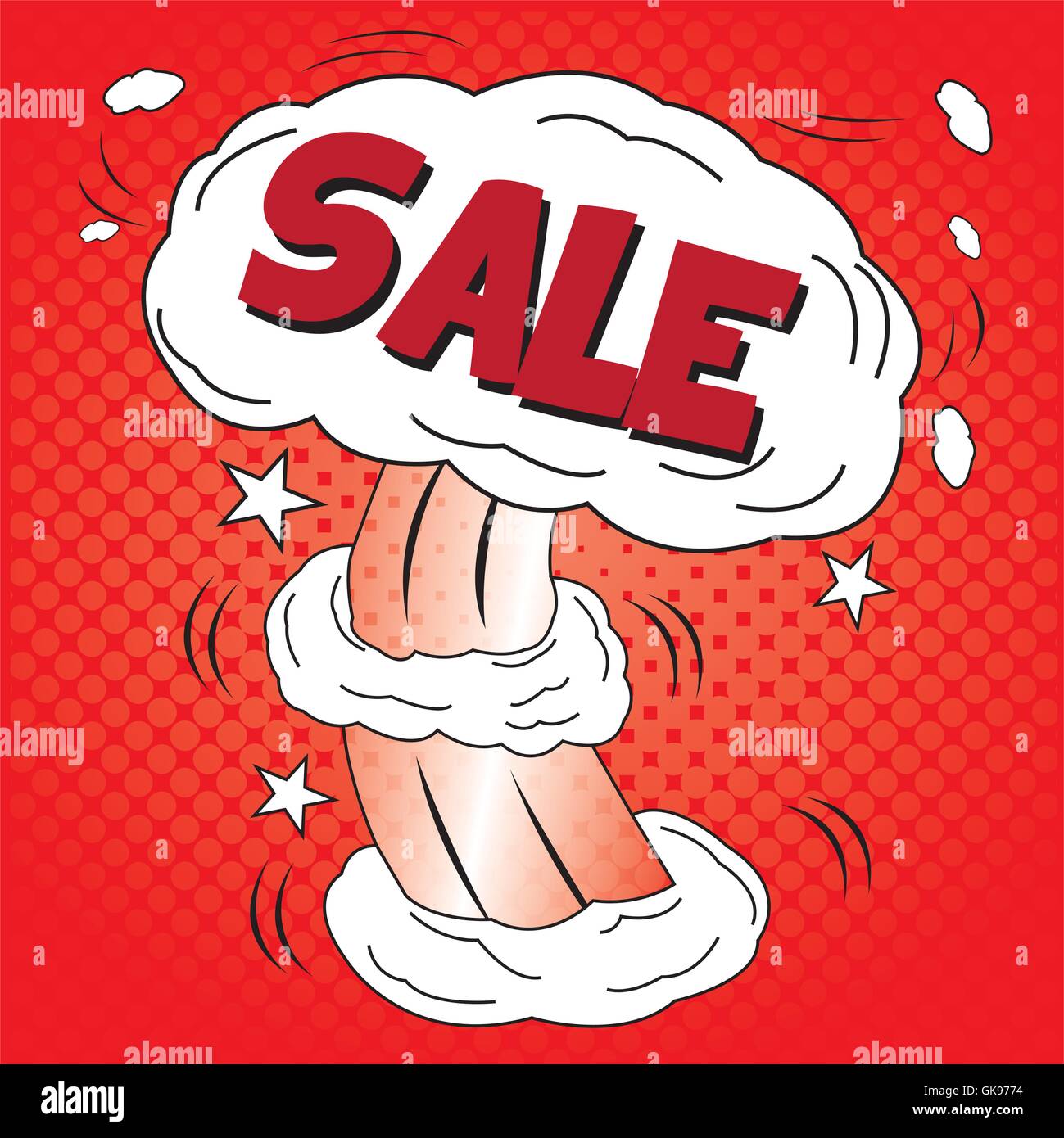 Comic sales, Vector illustration Stock Vector Image & Art - Alamy
