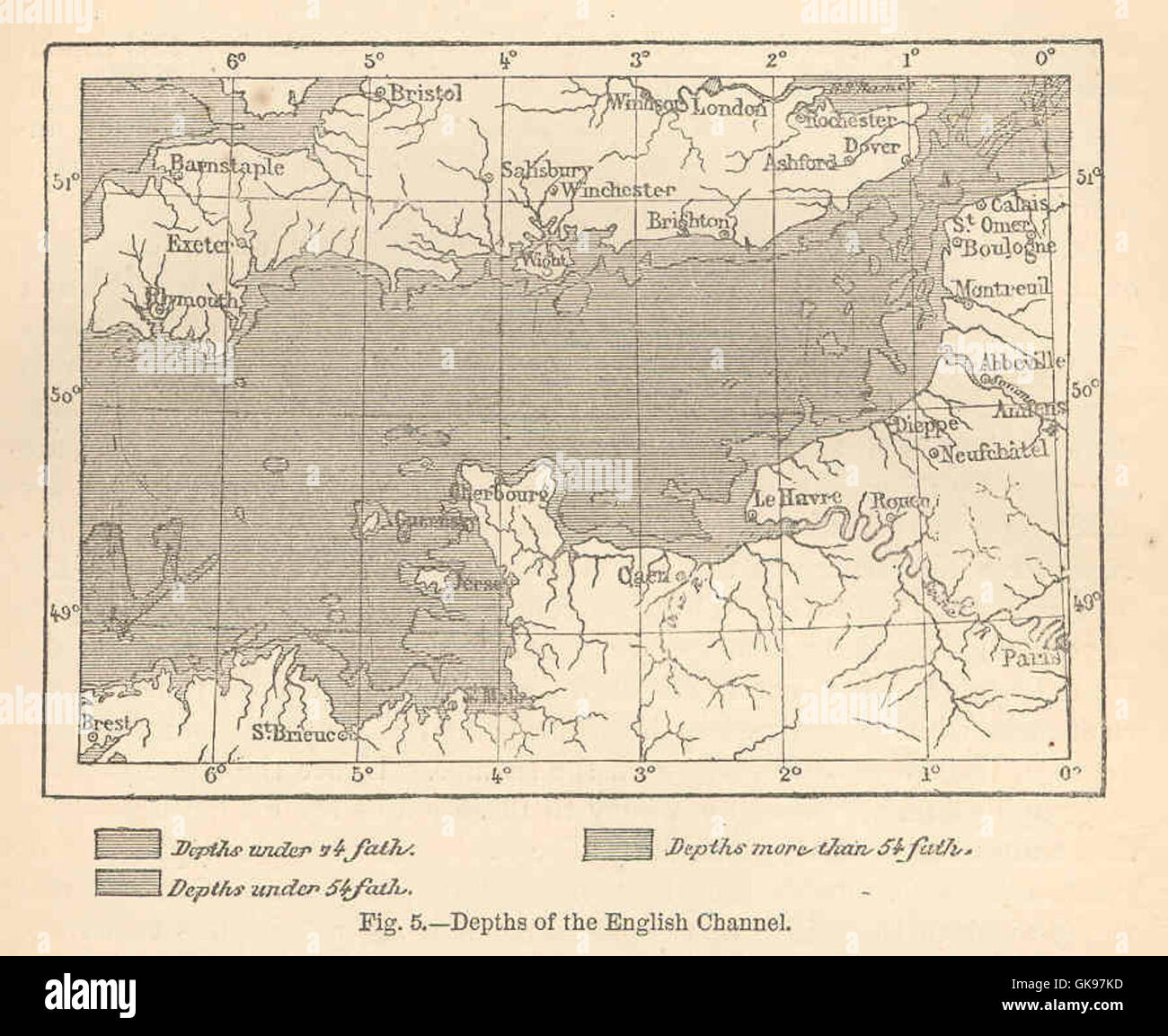 This study explores the physical characteristics of the English Channel ...