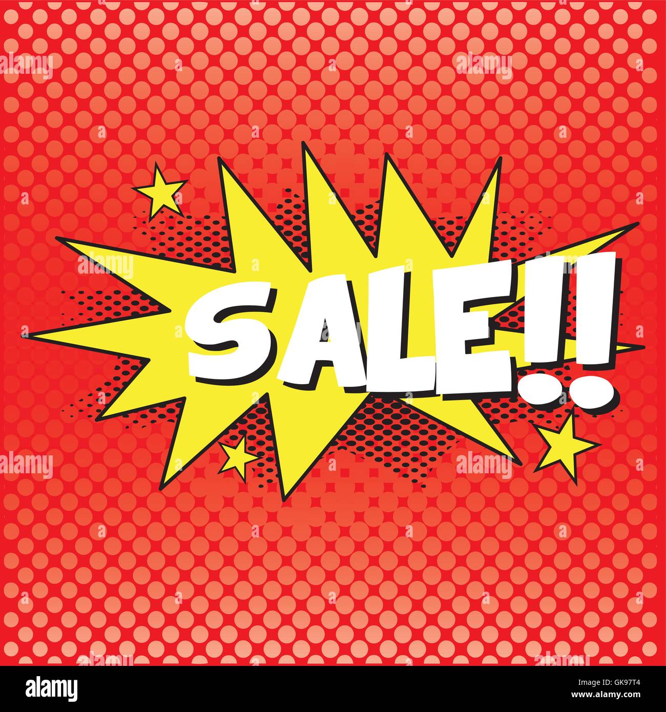 Comic sales, Vector illustration Stock Vector Image & Art - Alamy