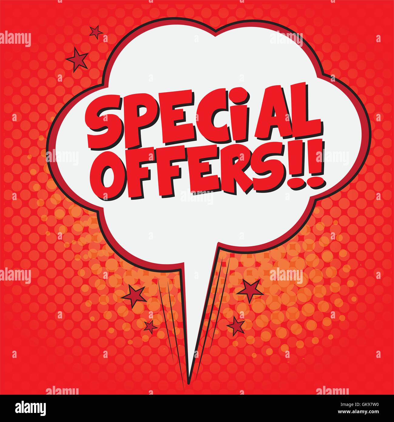 Comic sales, Vector illustration Stock Vector Image & Art - Alamy