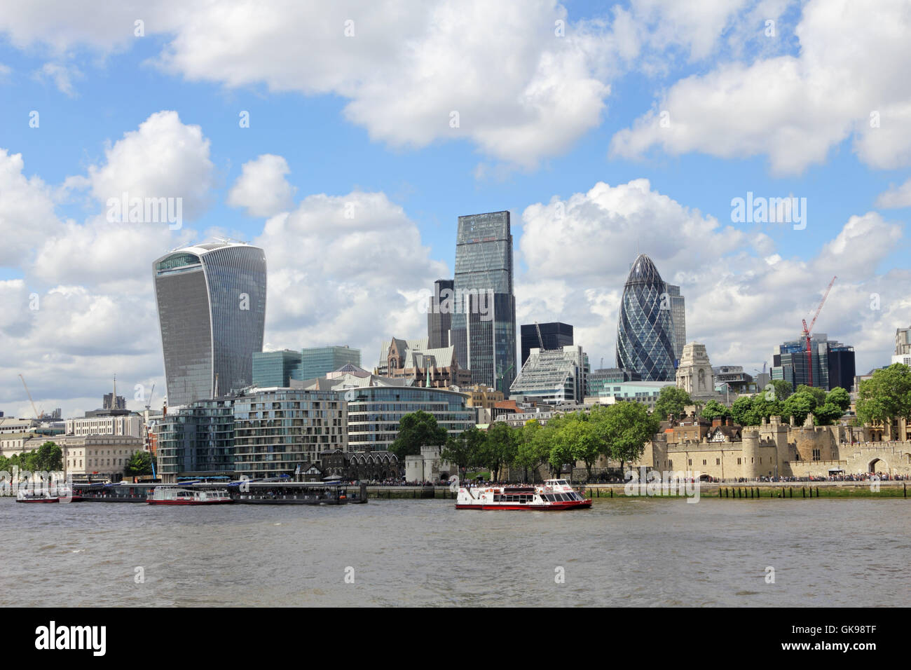 Modern Buildings in The City of London, England, UK Stock Photo - Alamy
