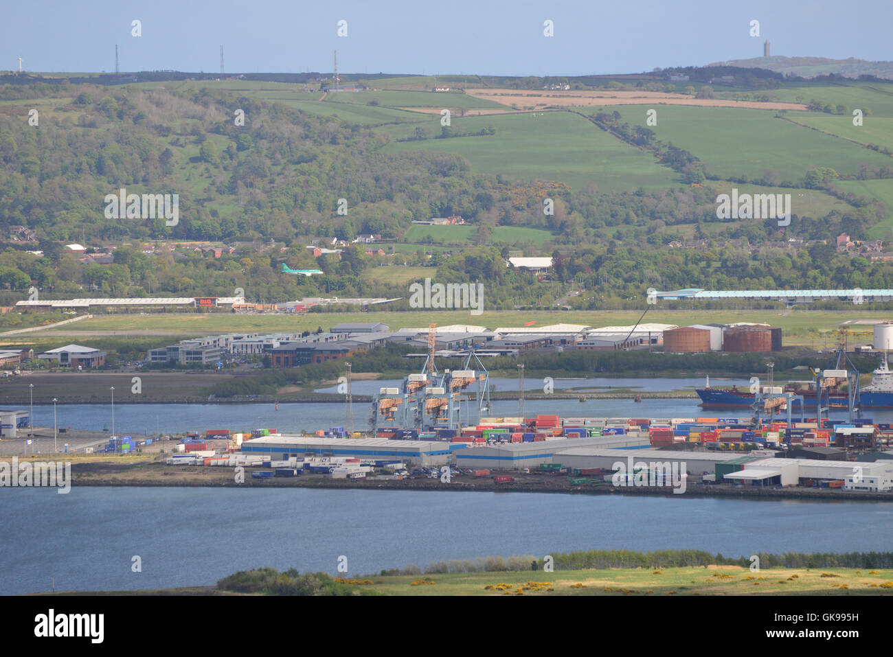 Belfast docks cranes hi-res stock photography and images - Alamy