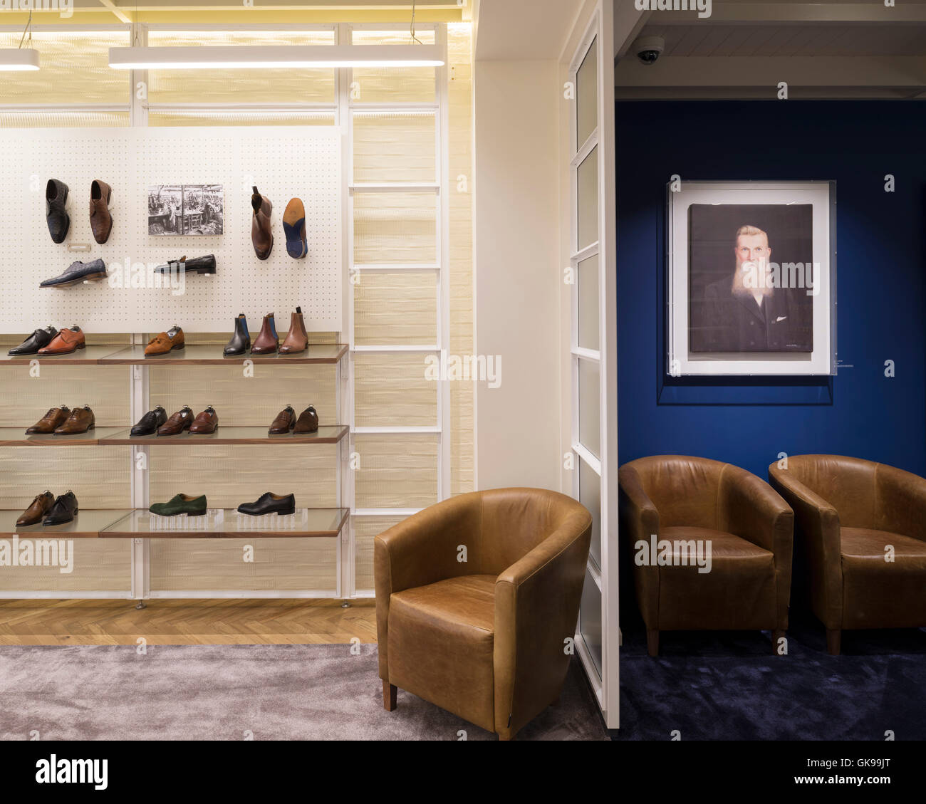 View showing transition from front to rear. Joseph Cheaney, London ...