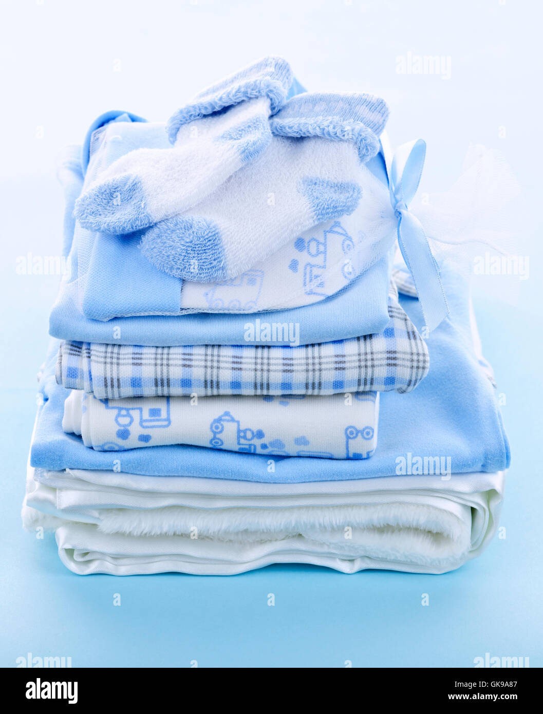 baby folded stack Stock Photo - Alamy