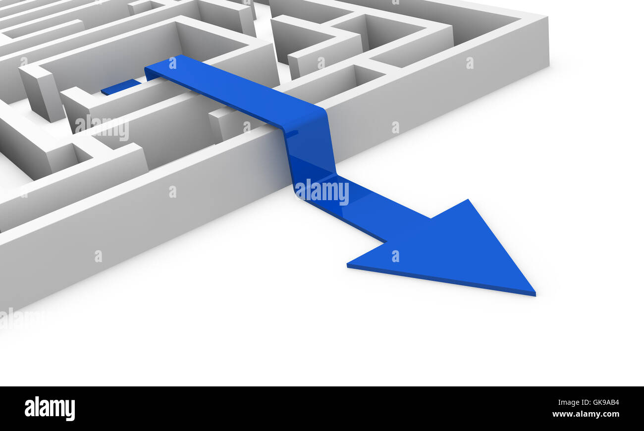 blue career strategy Stock Photo - Alamy