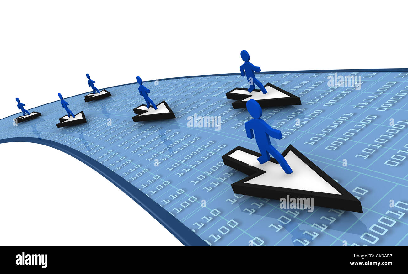 blue art model Stock Photo - Alamy