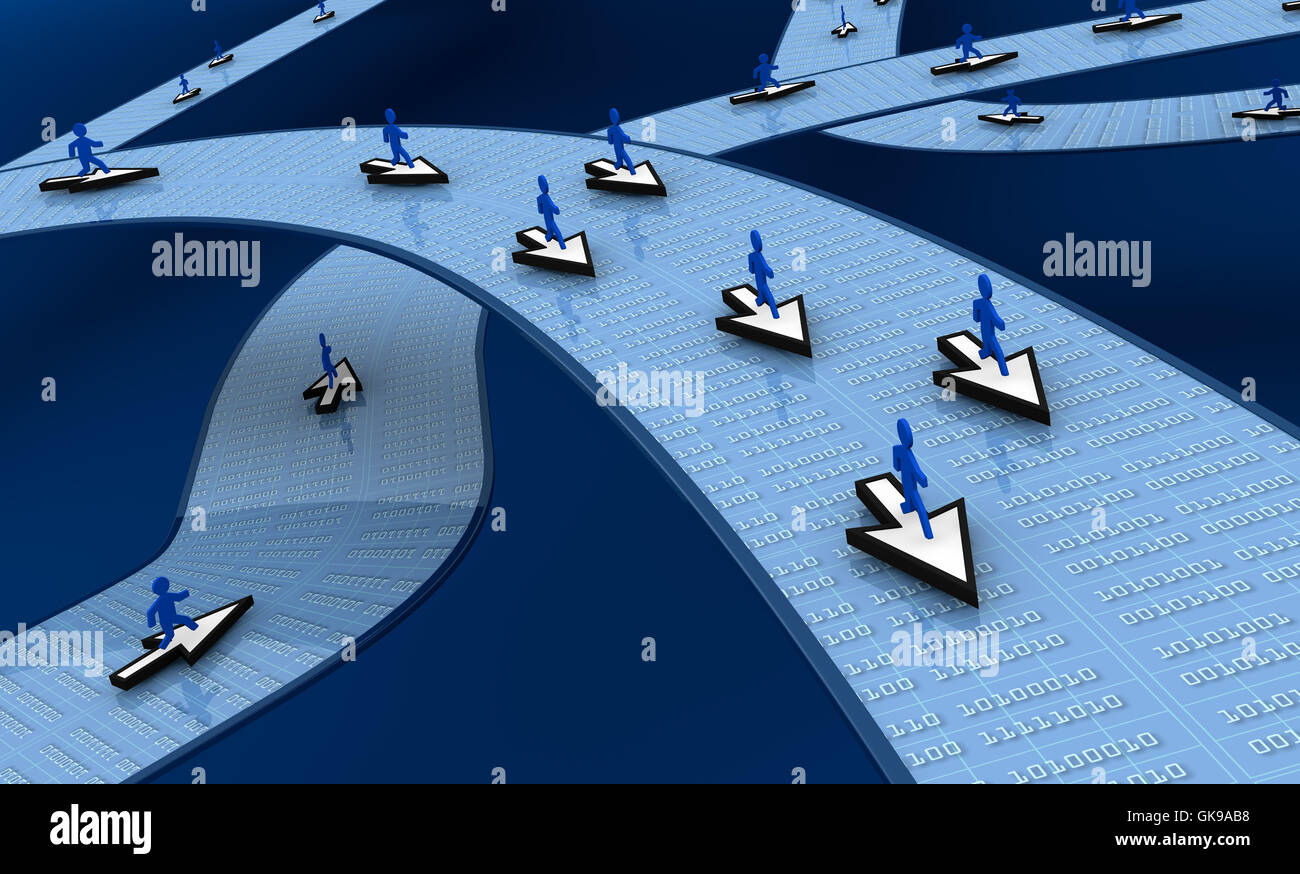 blue art model Stock Photo - Alamy