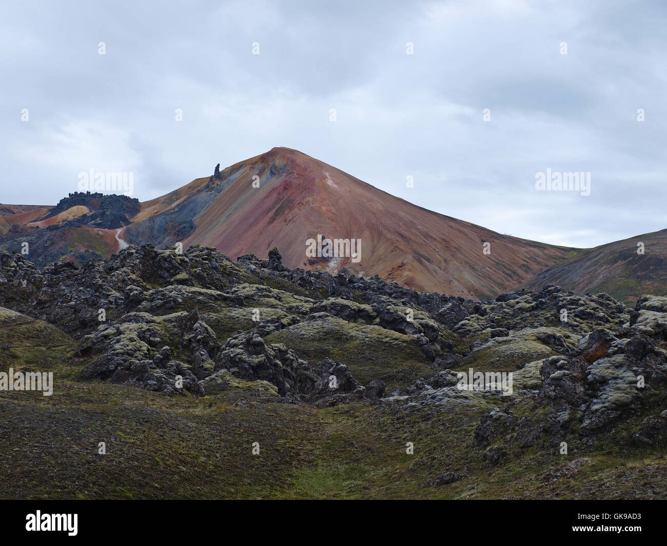 colour hill hike Stock Photo - Alamy