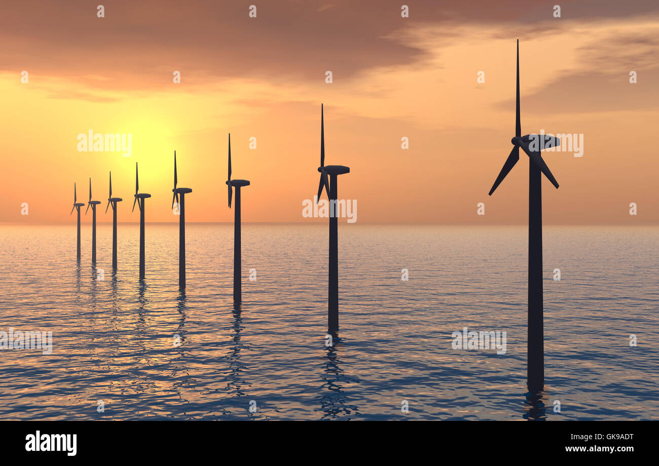 generation of electricity energy power Stock Photo - Alamy