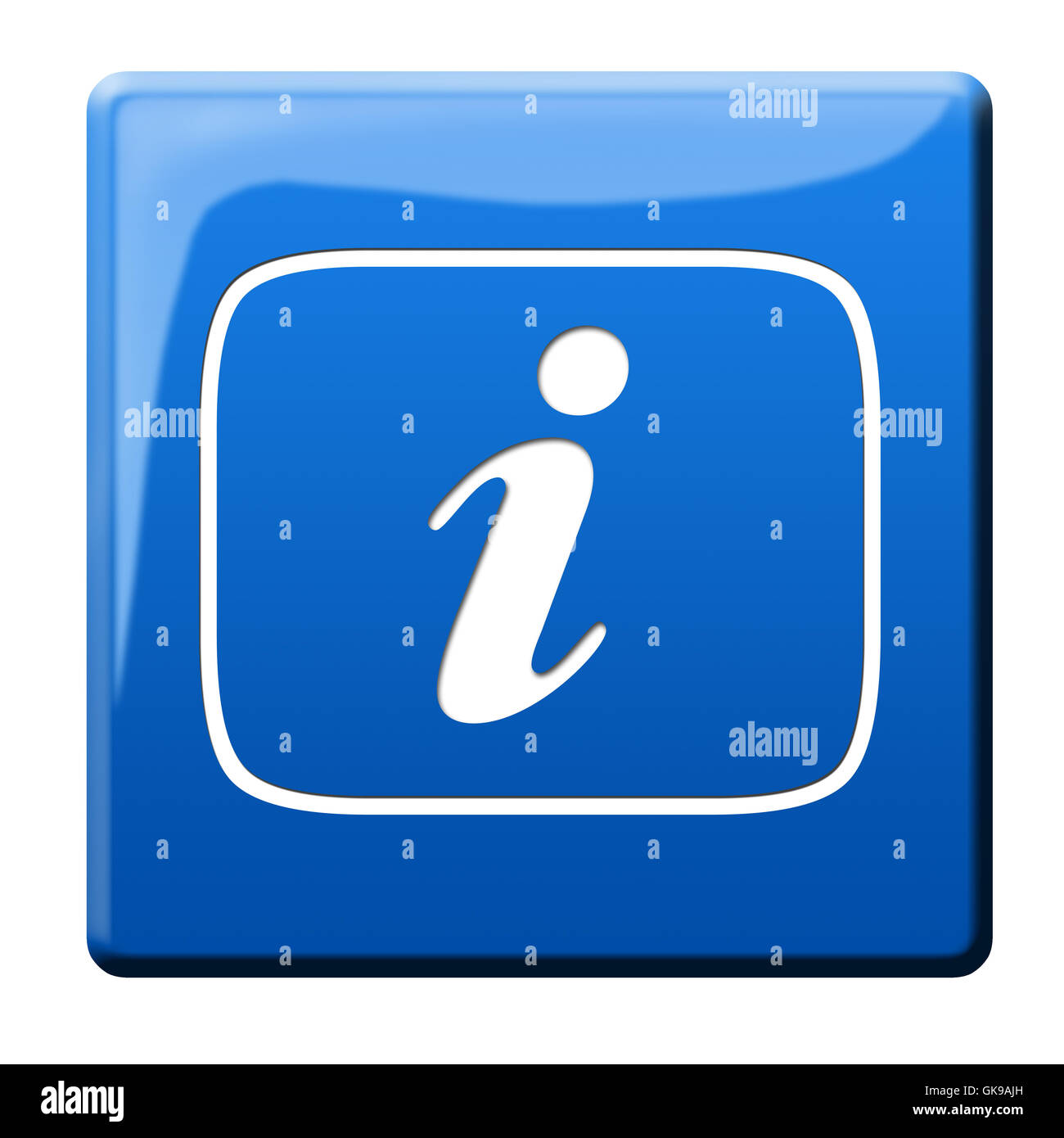 info button data Stock Photo - Alamy