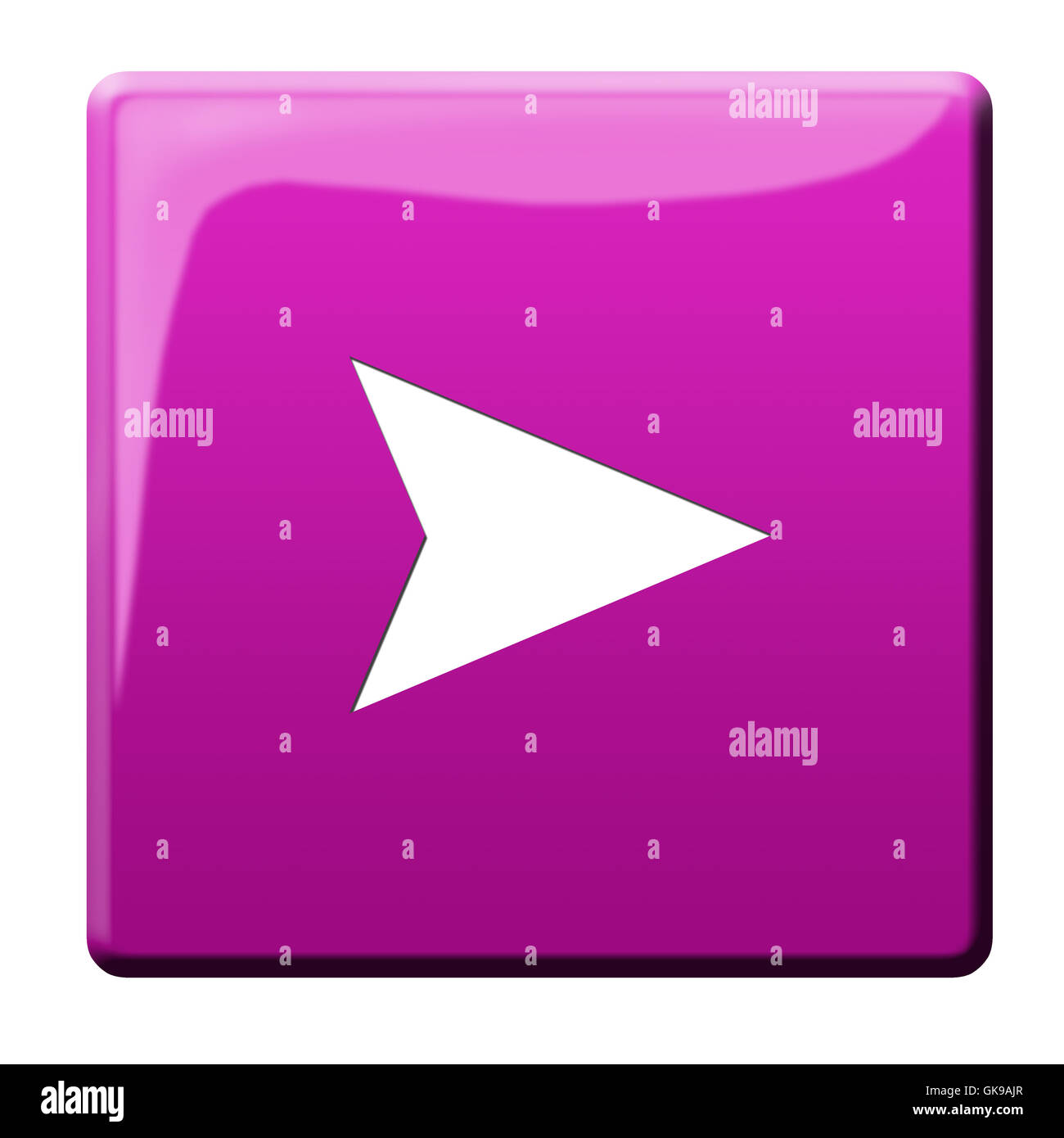 Forward button icon hi-res stock photography and images - Alamy