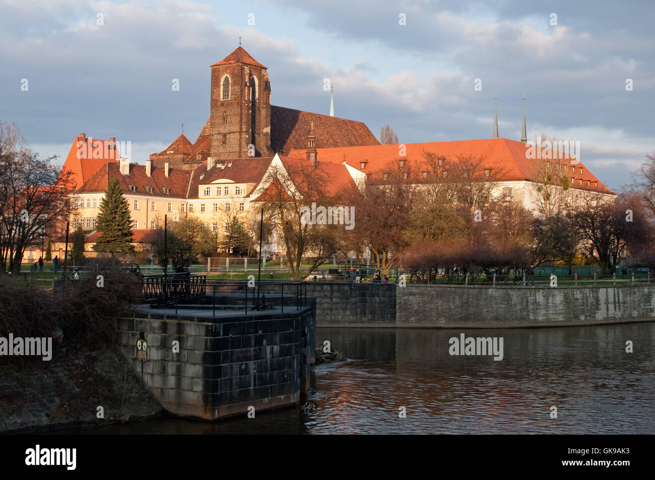 wroclaw - sand church Stock Photo - Alamy