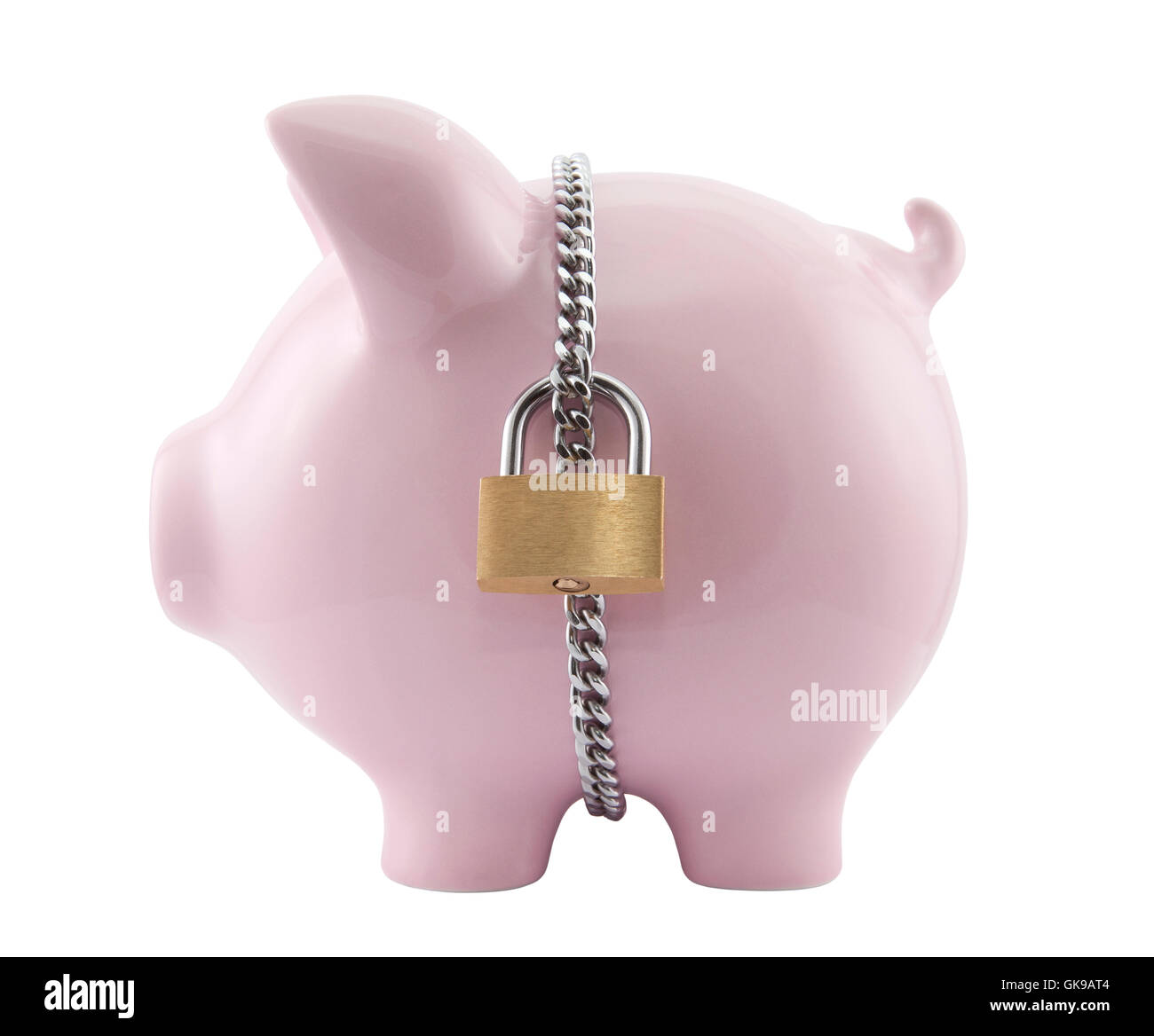 Piggy Bank Chain Lock High Resolution Stock Photography and Images - Alamy