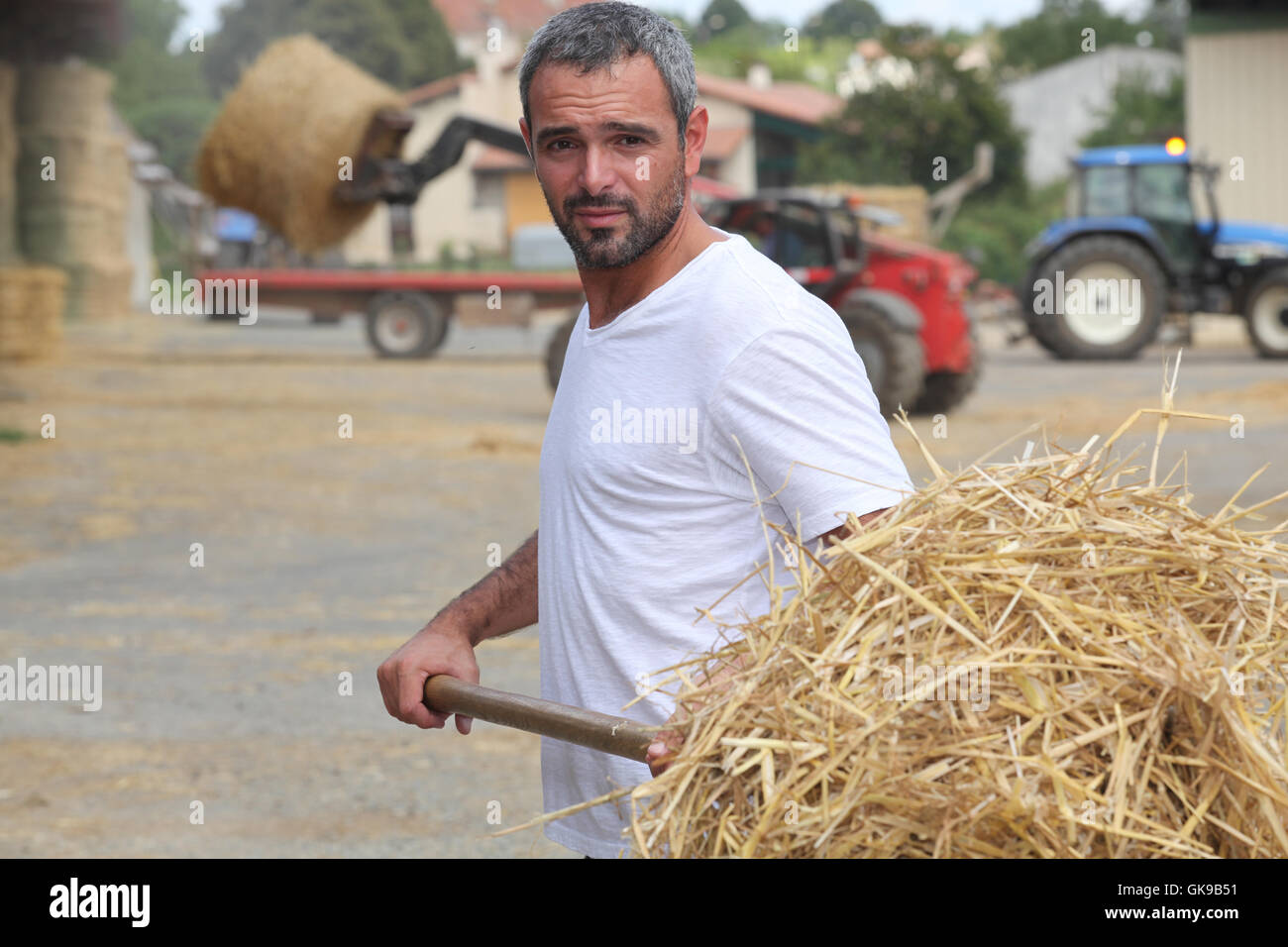 agriculture farming dry Stock Photo - Alamy