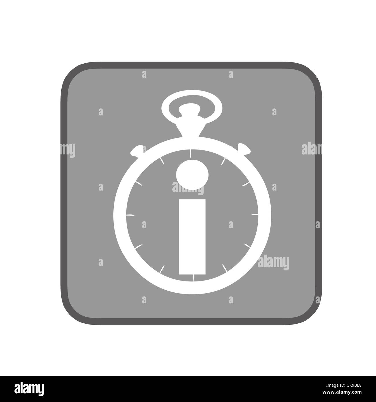 Time control icon 3d Cut Out Stock Images & Pictures - Alamy
