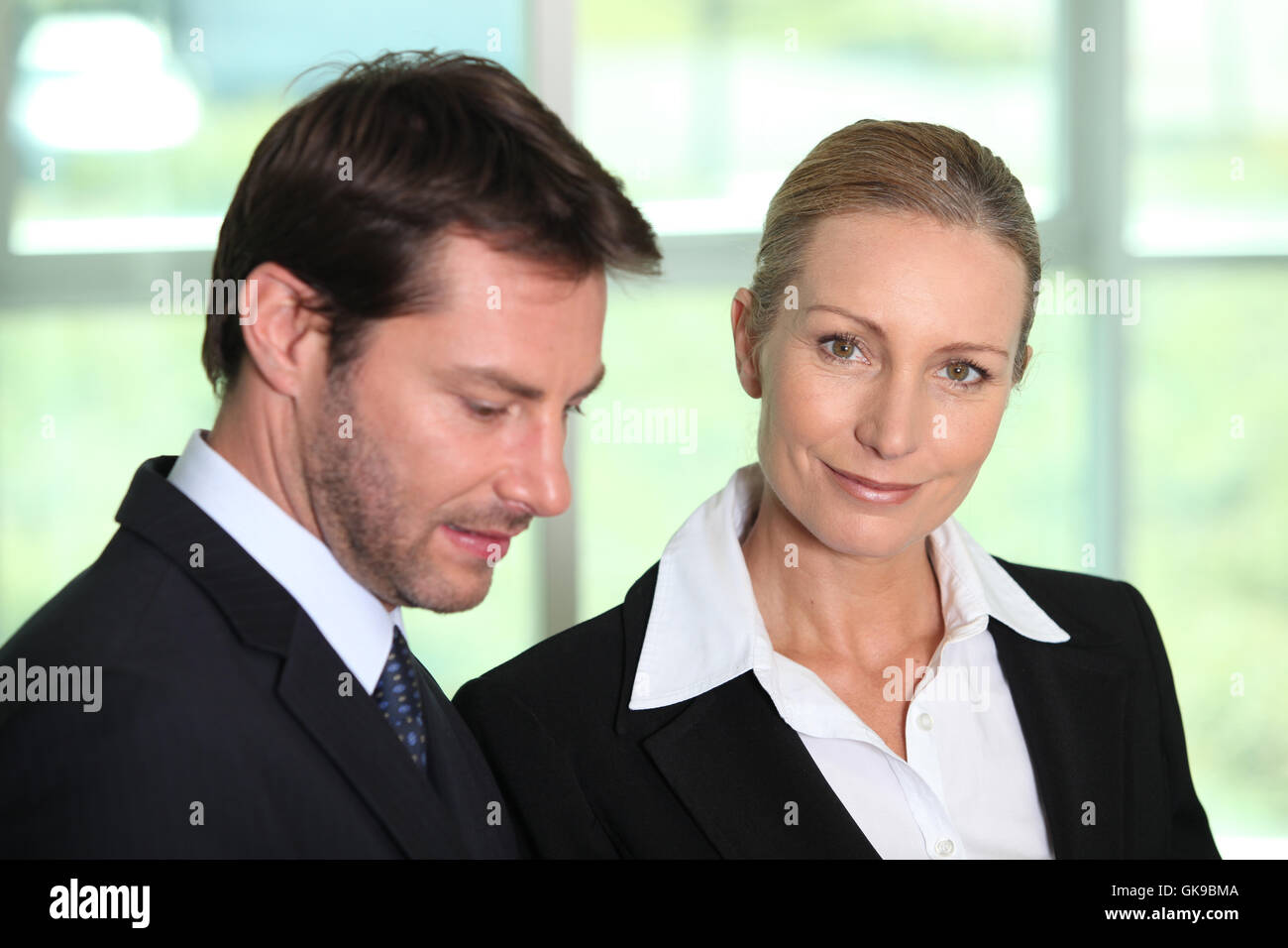 office secretary communication Stock Photo - Alamy