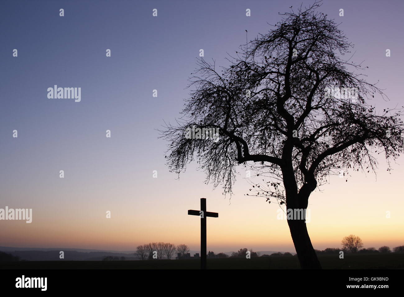 belief death cross Stock Photo - Alamy