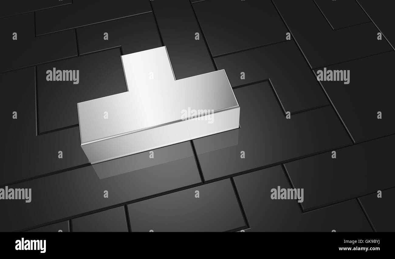 Tetris shapes hi-res stock photography and images - Alamy