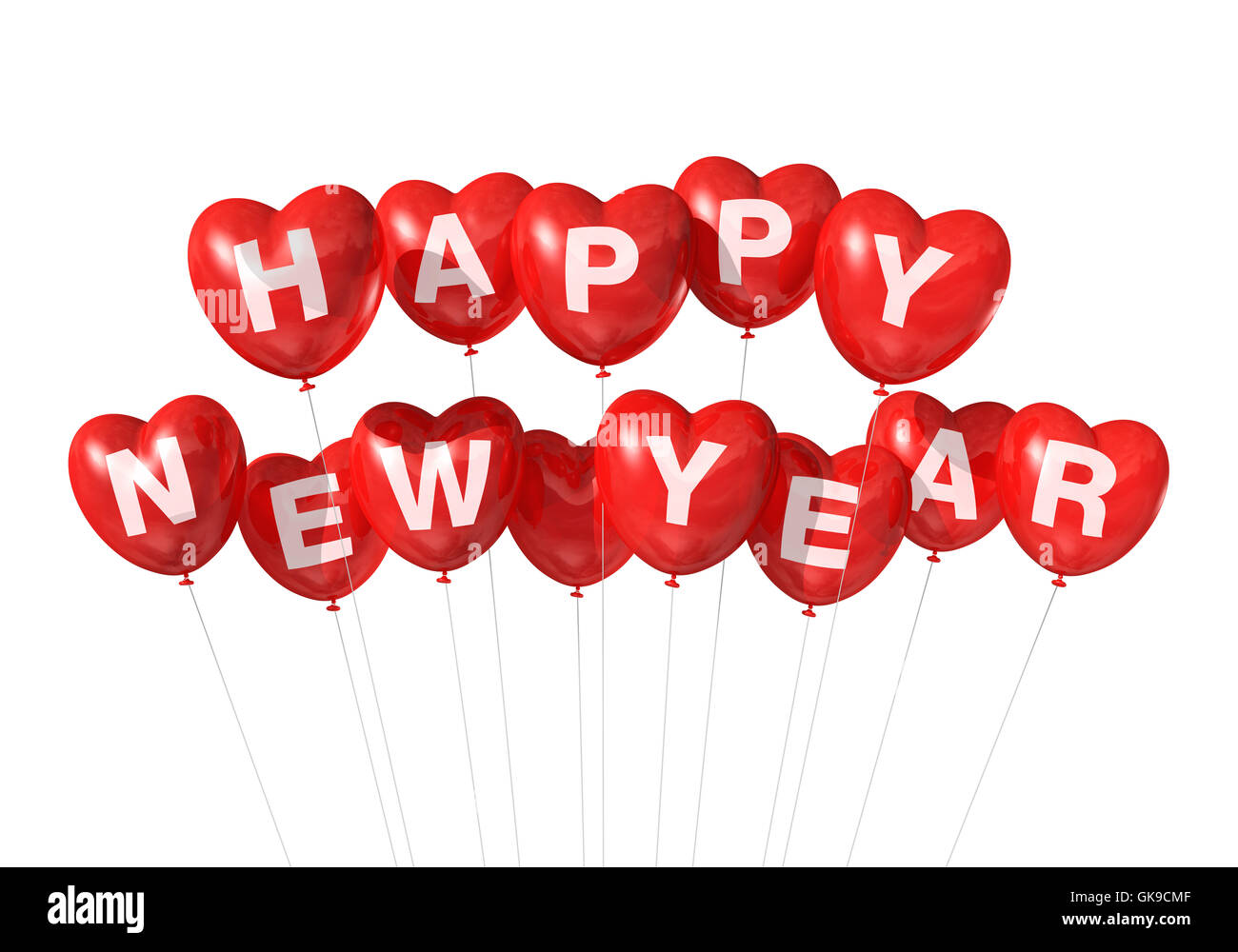 Red balloon floating in Cut Out Stock Images & Pictures - Alamy