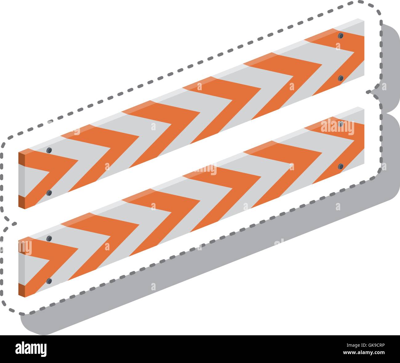fence construction sign isometric icon Stock Vector Image & Art - Alamy