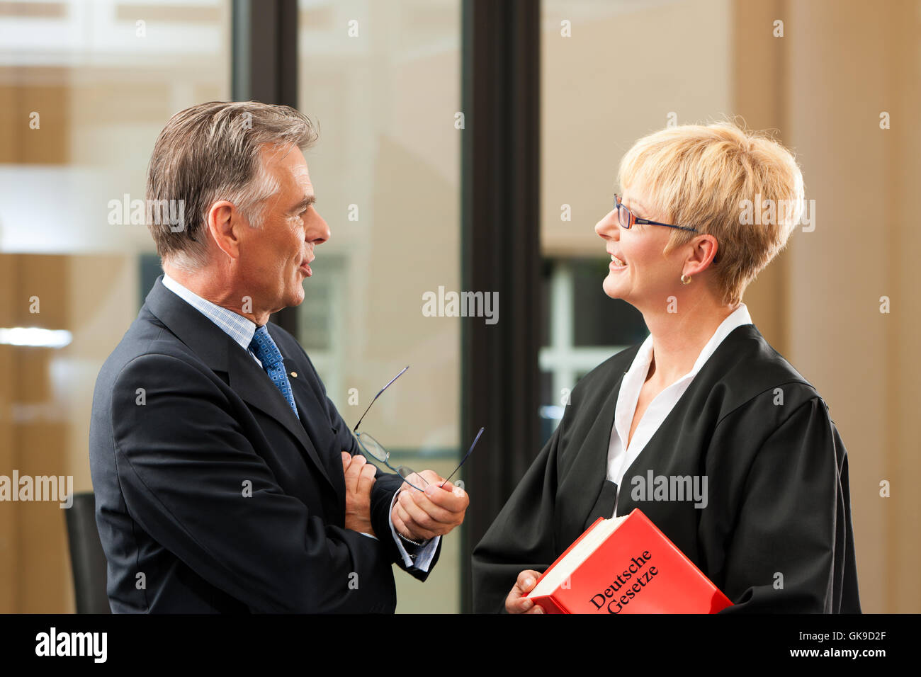 German court justice robe hi-res stock photography and images - Alamy