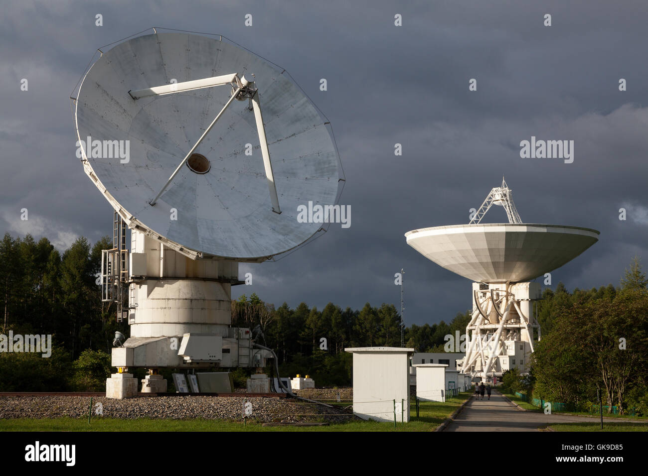 Nobeyama Radio Observatory (NRO) near Minamimaki, Nagano, Japan Stock ...