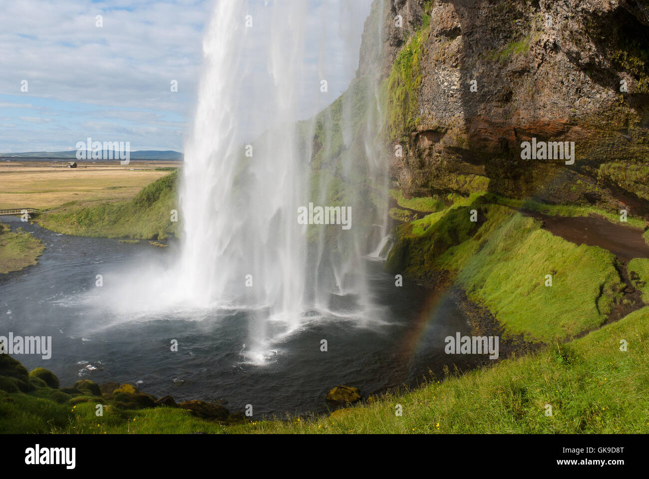 environment enviroment waterfall Stock Photo - Alamy