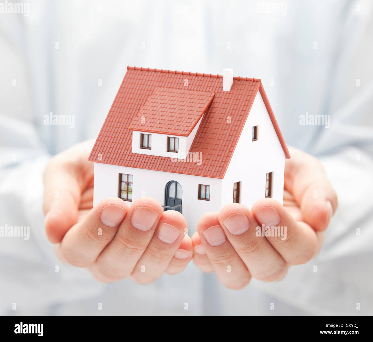 house building hand Stock Photo - Alamy