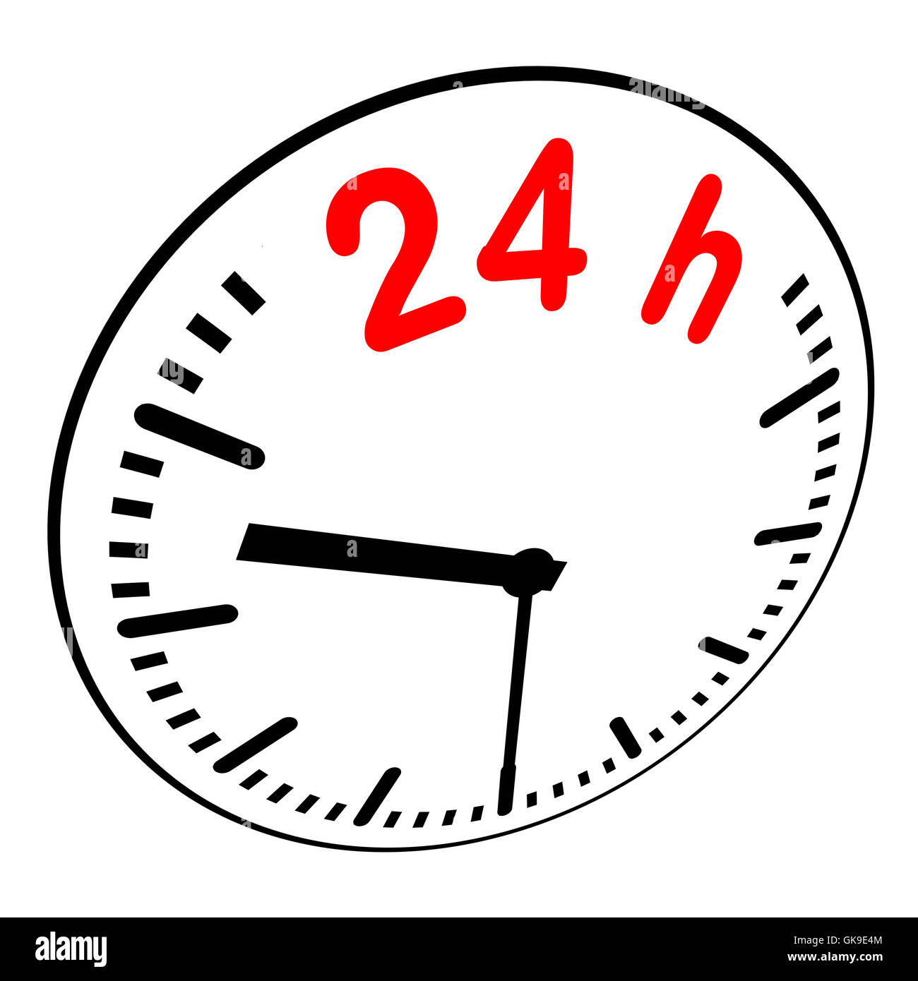 Service clock time achievement hi-res stock photography and images - Alamy