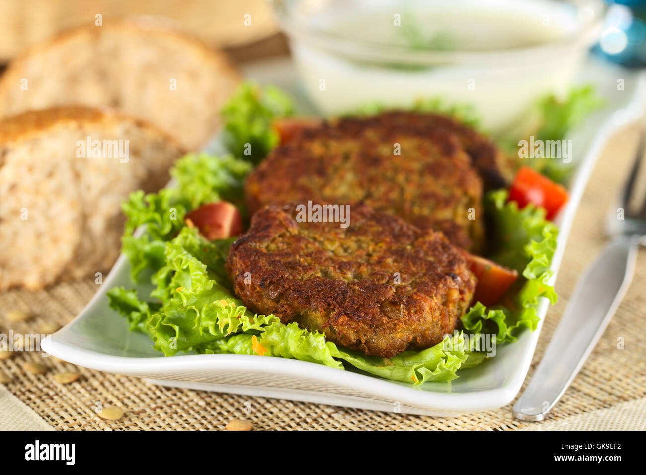 Vegetable burger picture hi-res stock photography and images - Alamy