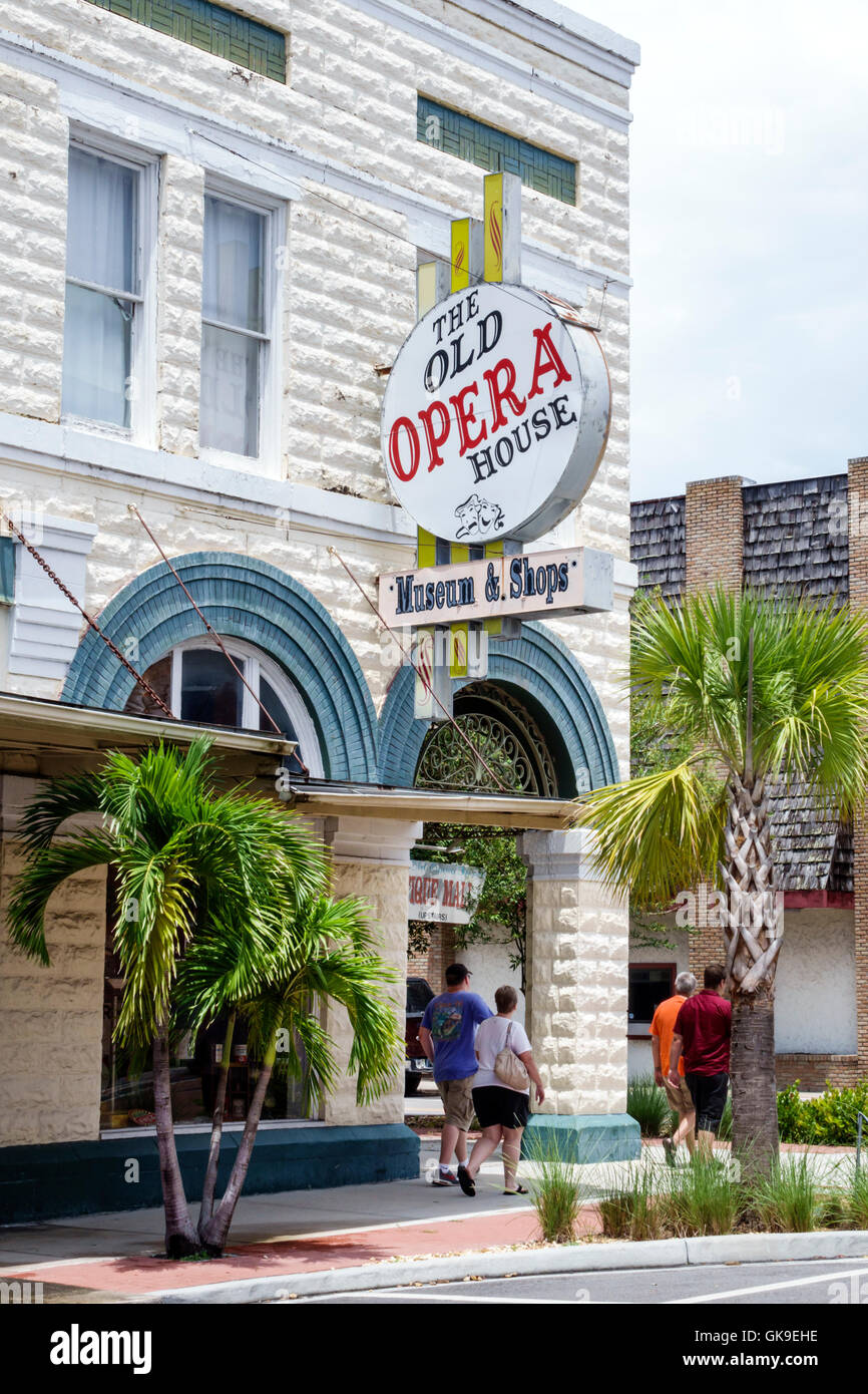 Florida,South,Arcadia,historic downtown,antiques district,street scene ...