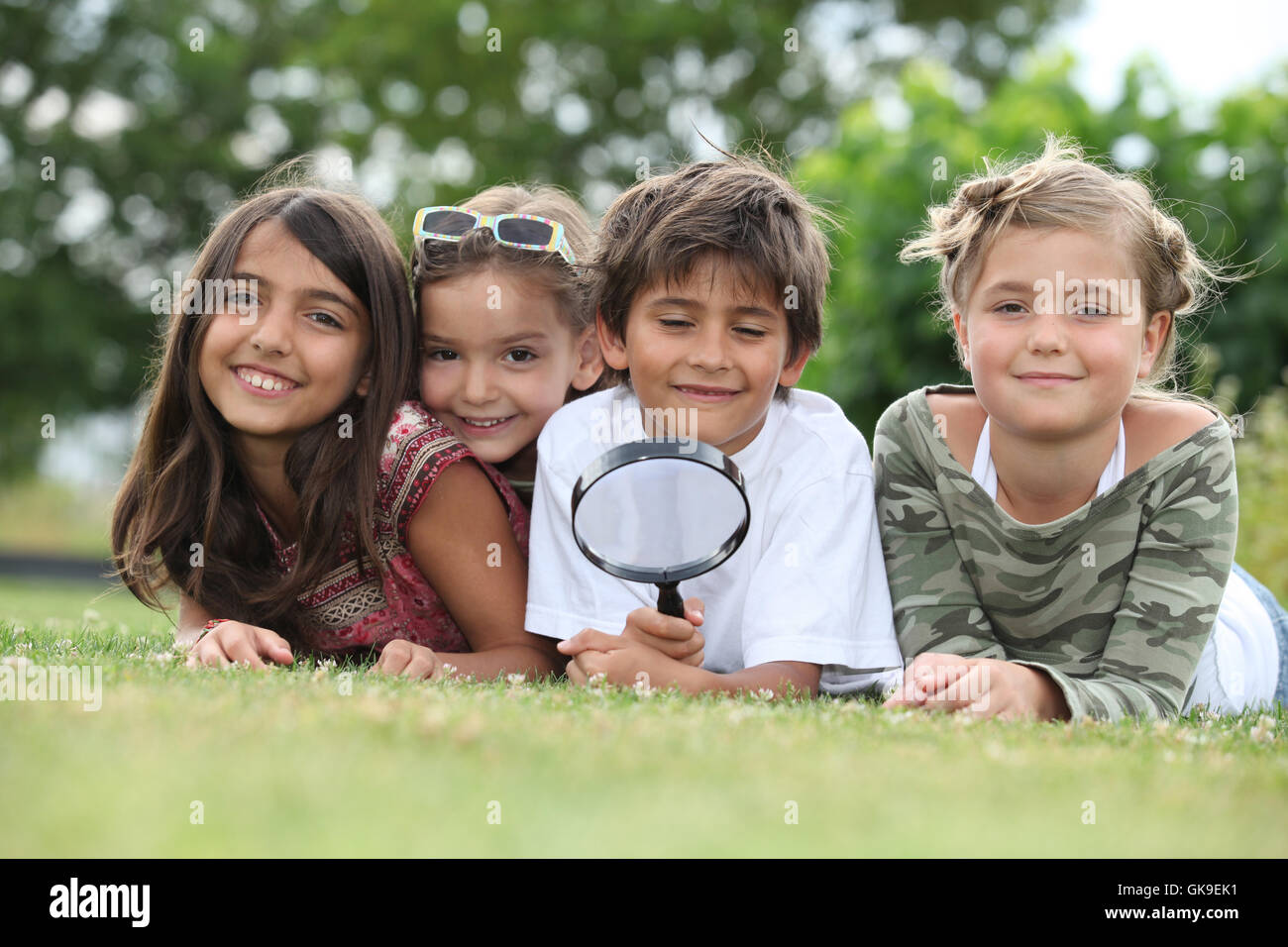 boys camp childhood Stock Photo - Alamy