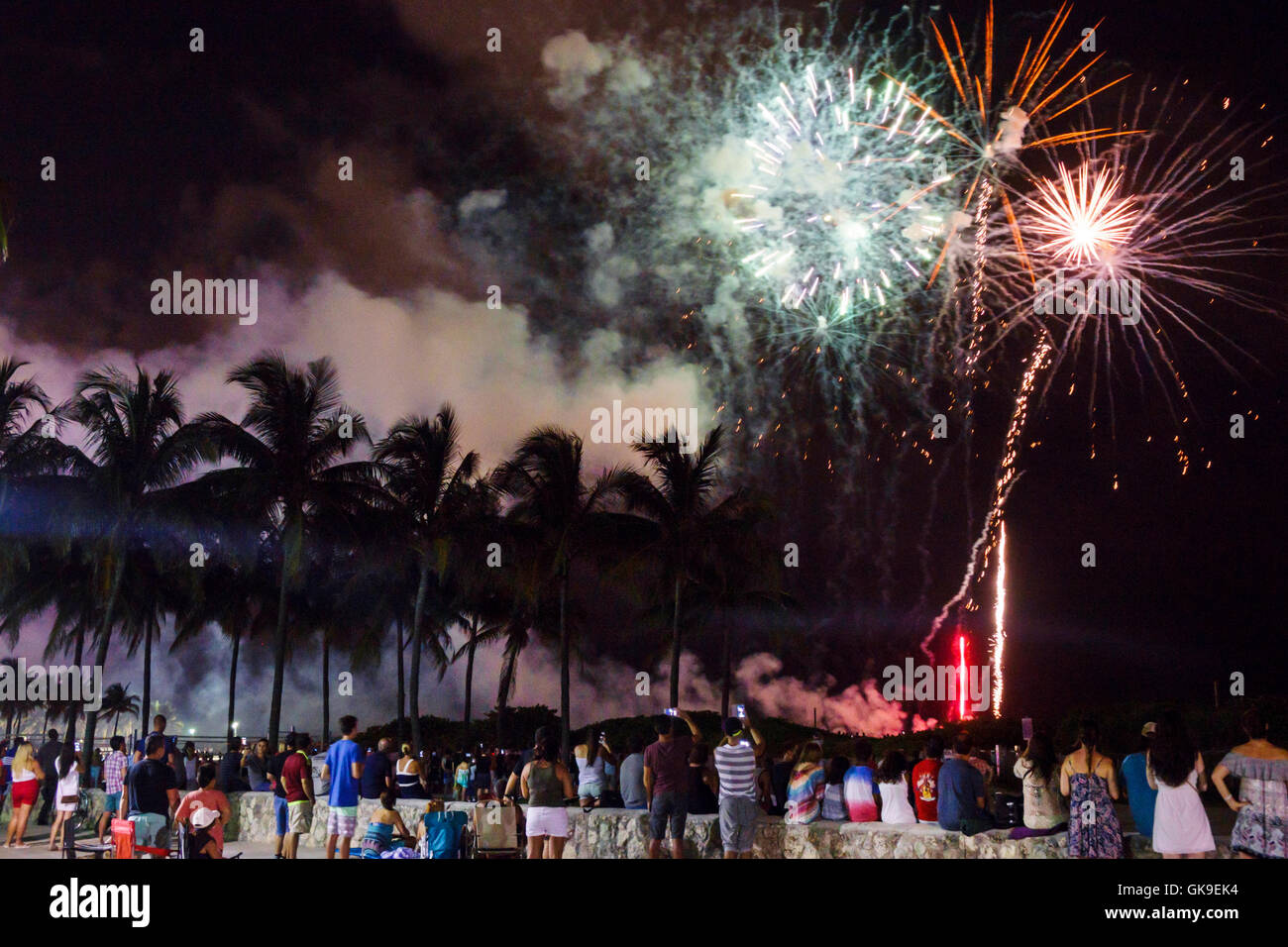 Miami Beach Florida,South Beach,Lummus Park,Fourth of July,Independence ...