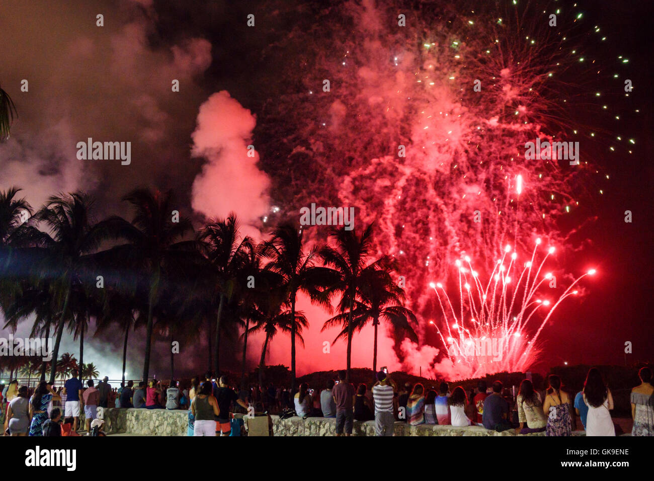 Miami Beach Florida,South Beach,Lummus Park,Fourth of July,Independence ...