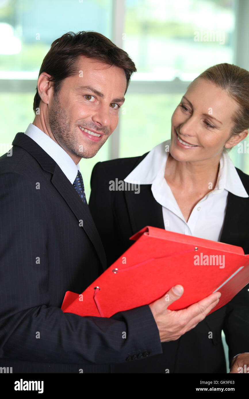 office secretary communication Stock Photo - Alamy