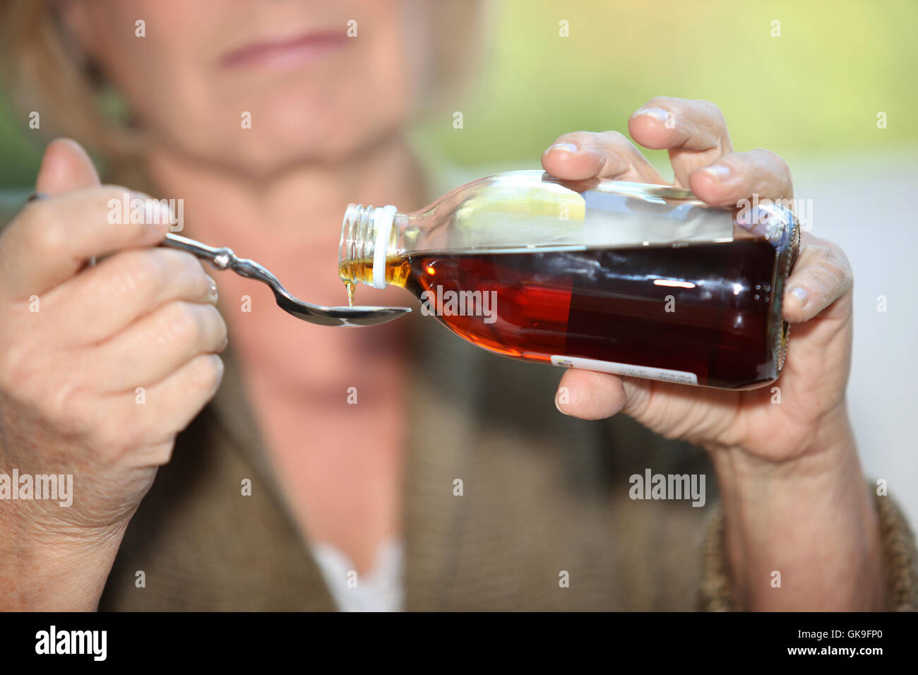 cold catarrh cure Stock Photo - Alamy