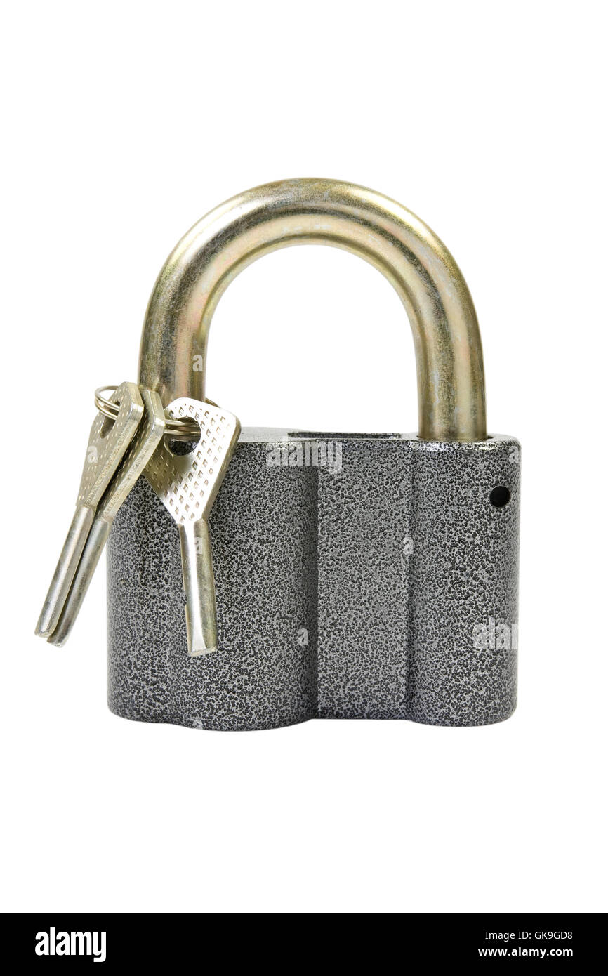 lock isolated closed Stock Photo - Alamy