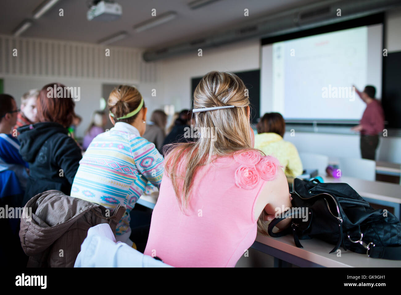 Lecture image class hi-res stock photography and images - Alamy