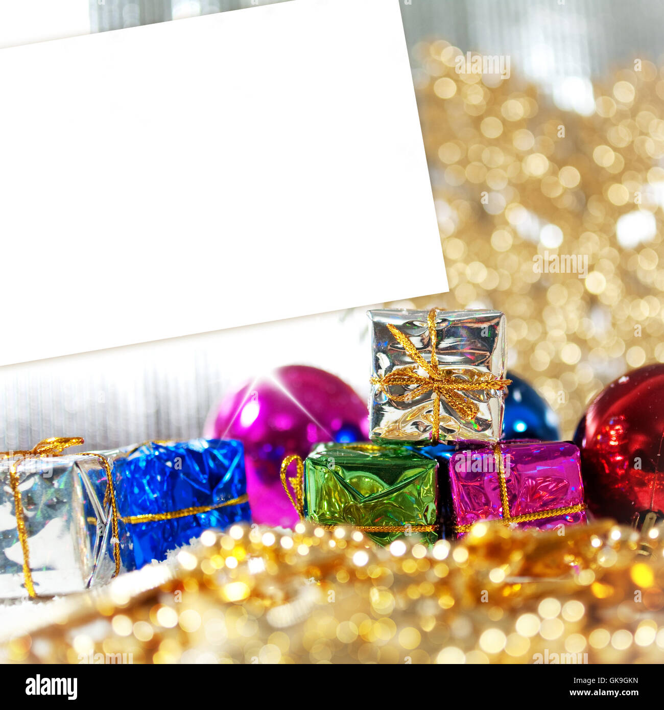 present greeting new Stock Photo - Alamy