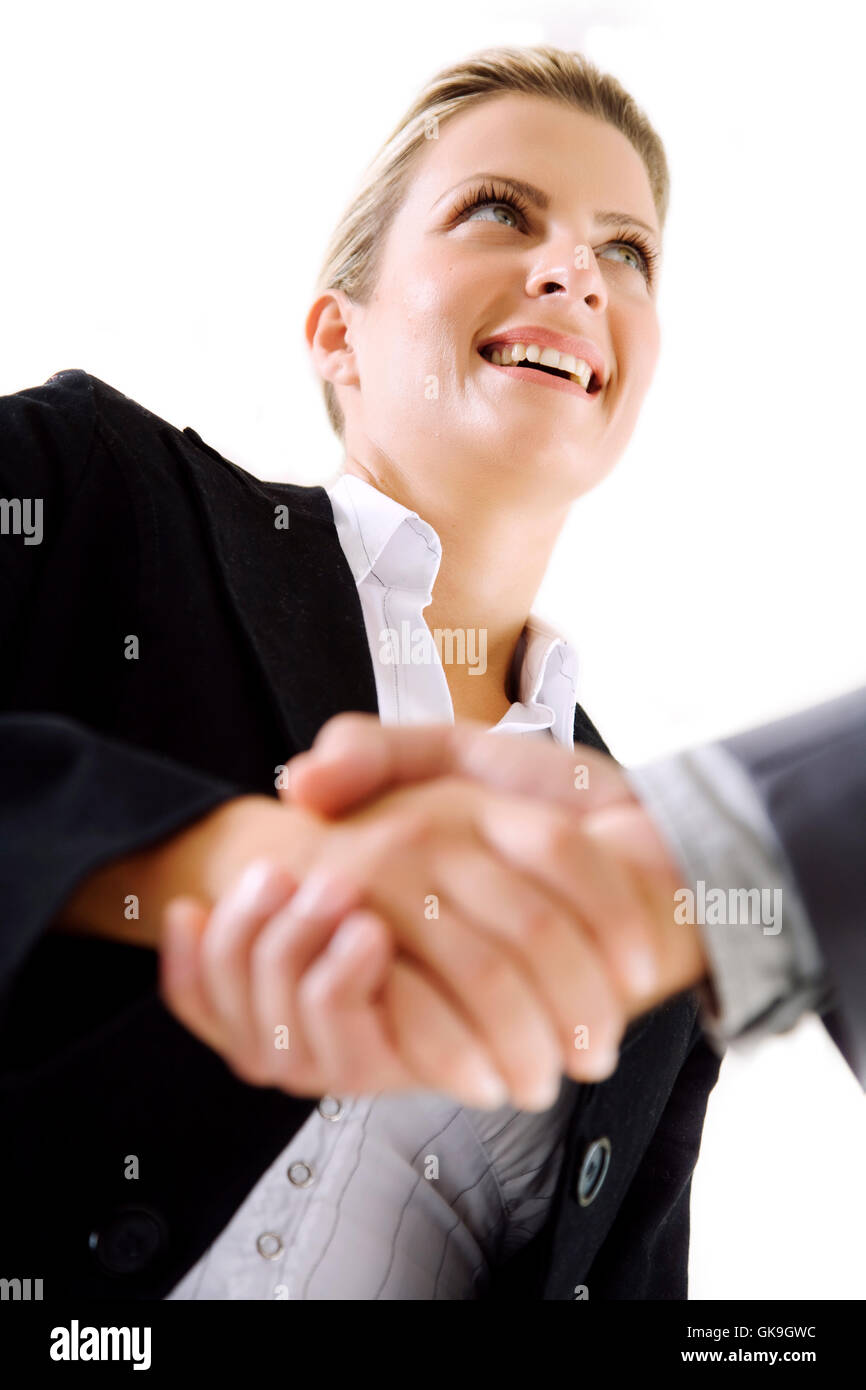 Businessmen meet shake hands hi-res stock photography and images - Alamy