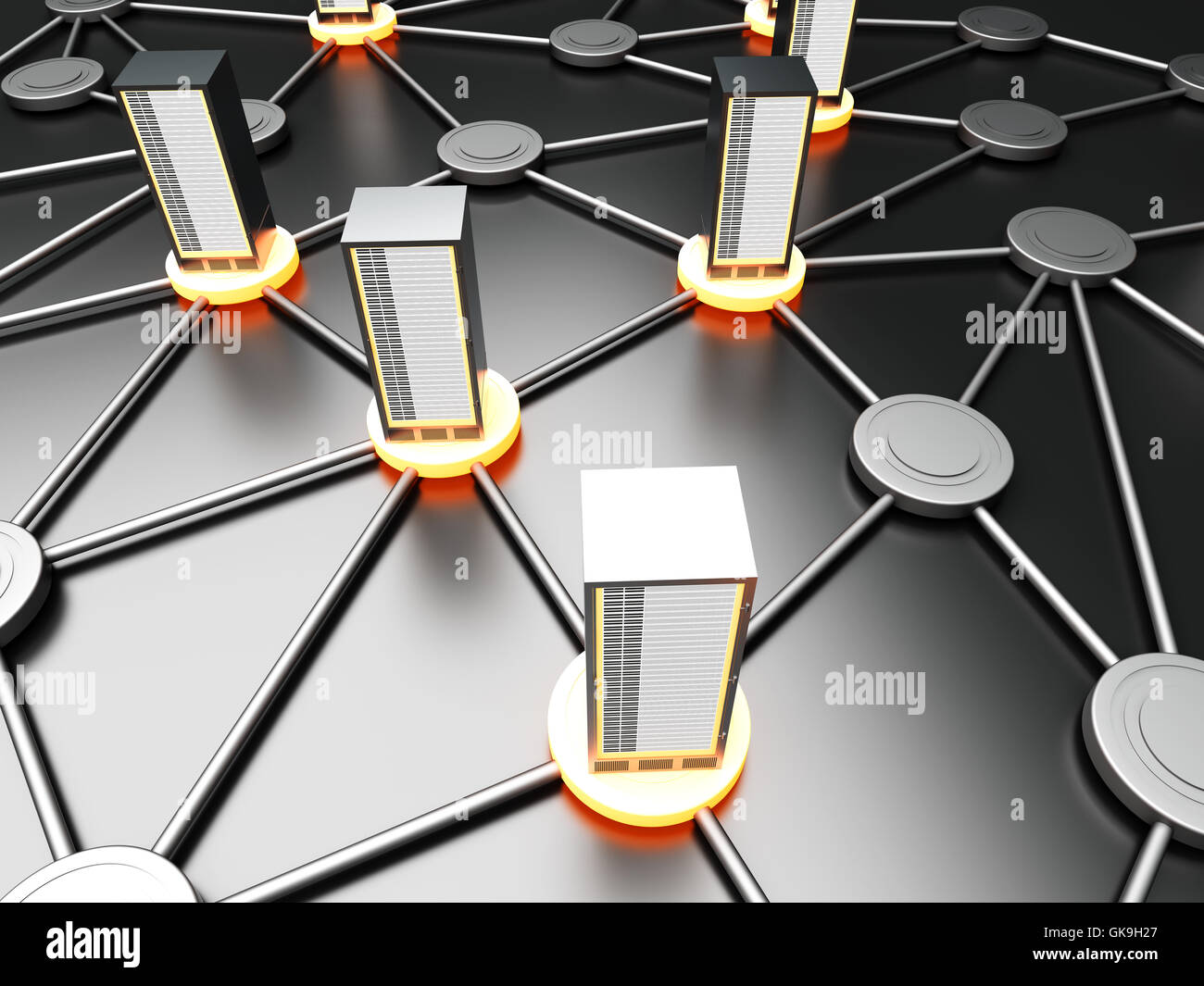 Distributed social network hi-res stock photography and images - Alamy
