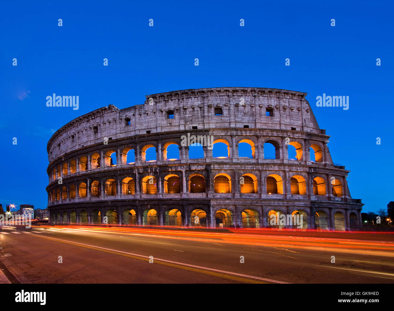 Rome roma twilight Stock Photo - Alamy