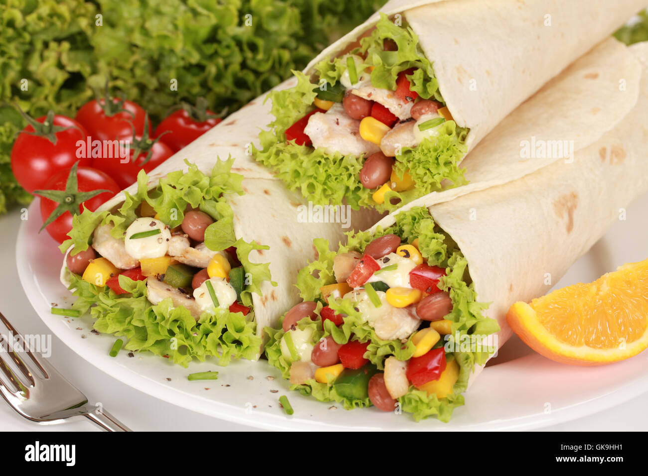 Taco wraps hi-res stock photography and images - Alamy